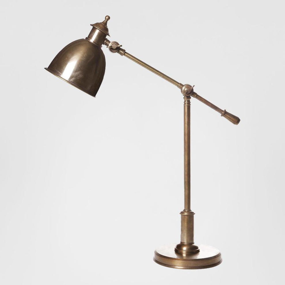 Vermont Desk Lamp Antique Brass – Florabelle Living